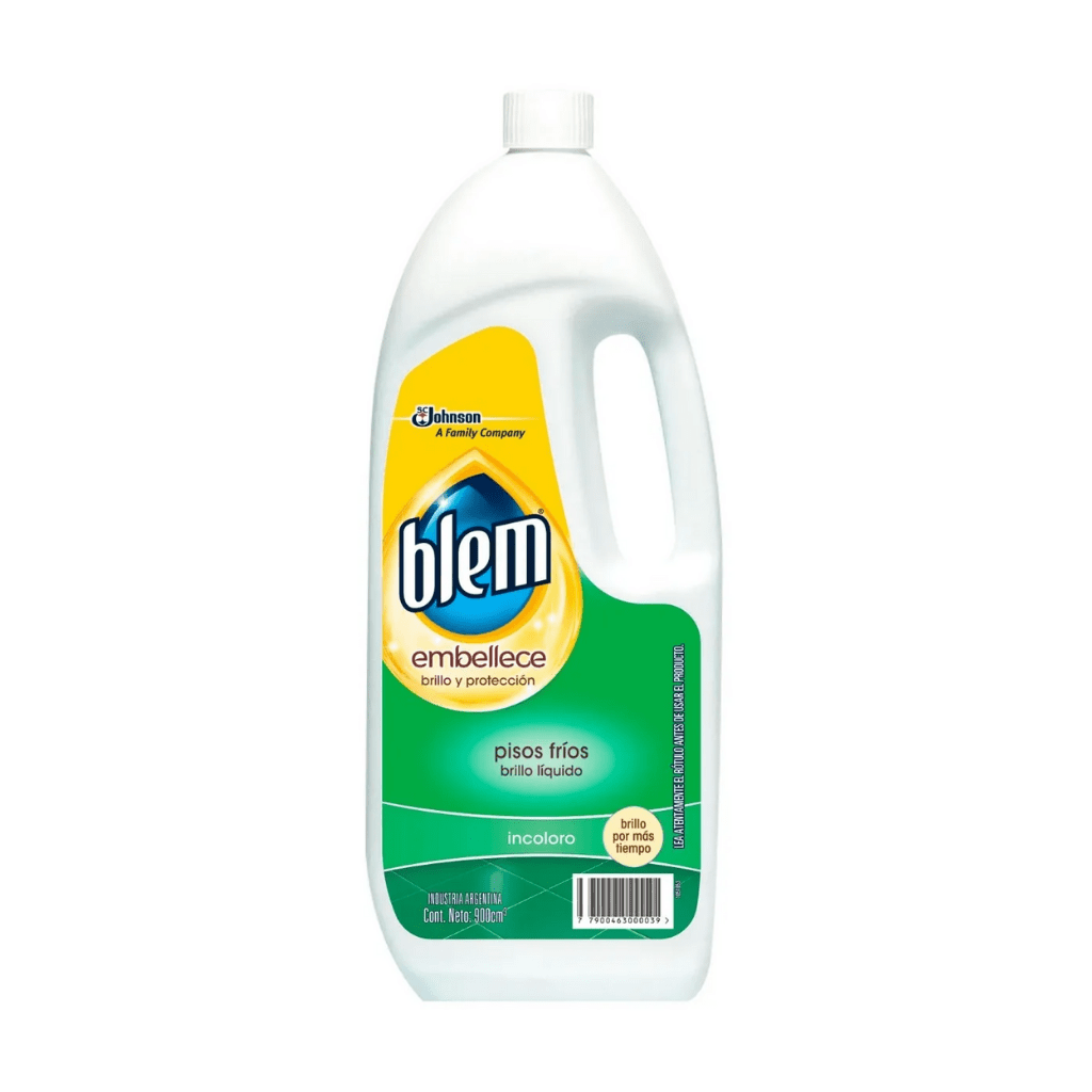BLEM AUTOBRILLO INCOLORO 900 ml – MT Distribuidora – Limpieza institucional