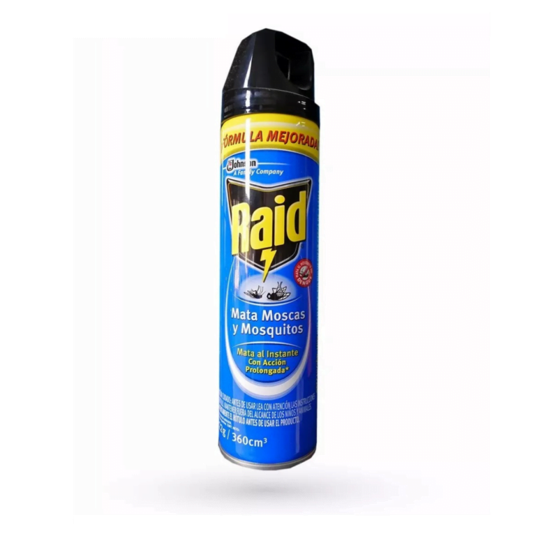 RAID AZUL MATA MOSCAS Y MOSQUITOS – MT Distribuidora – Limpieza ...