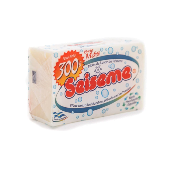 SEISEME JABÓN EN PAN 300 gr – MT Distribuidora – Limpieza institucional